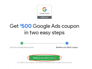 $500 Google Ads Promo Code: Get The Free 2025 Coupons [2 Easy Ways ...